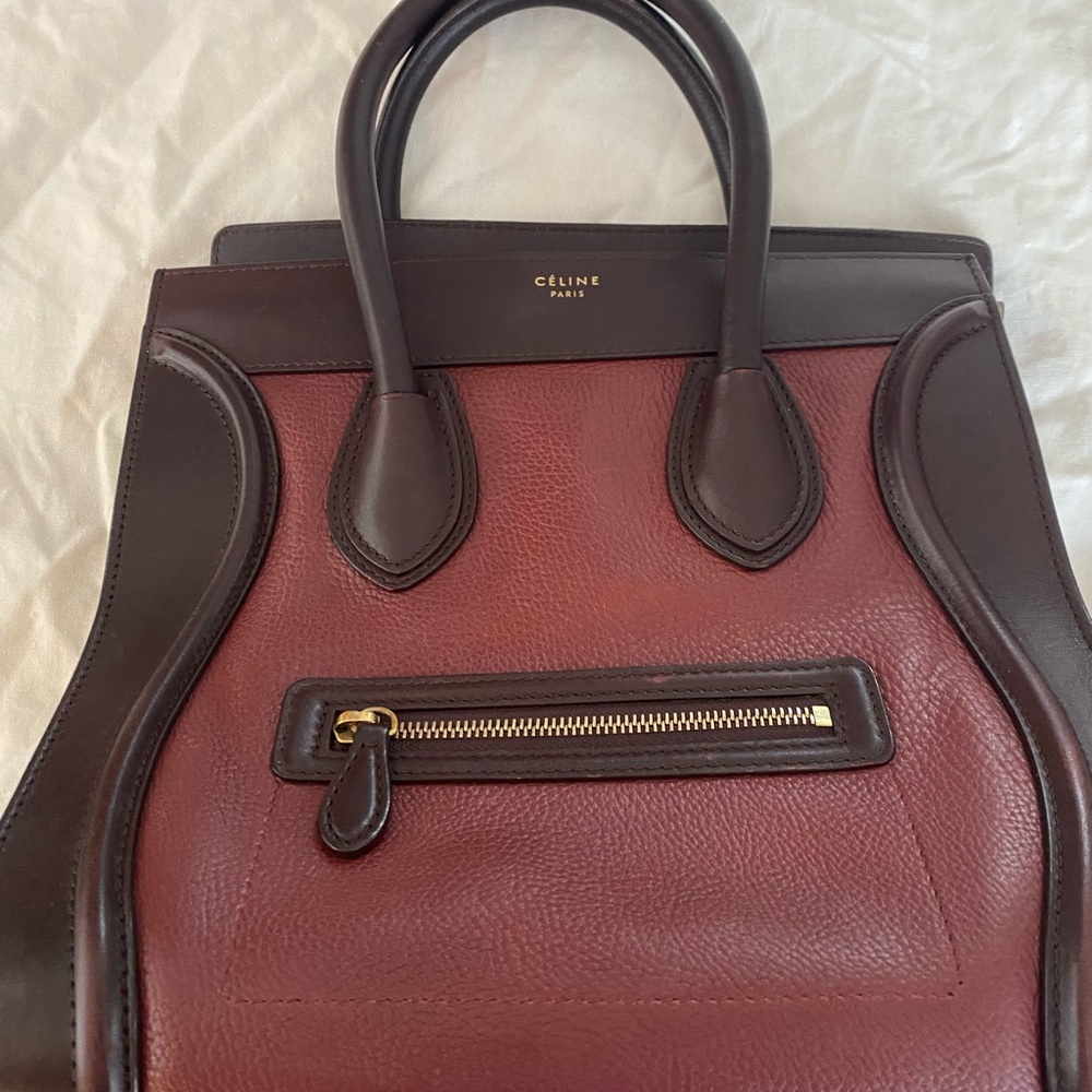 Celine Tri Color Luggage Bag - Gem